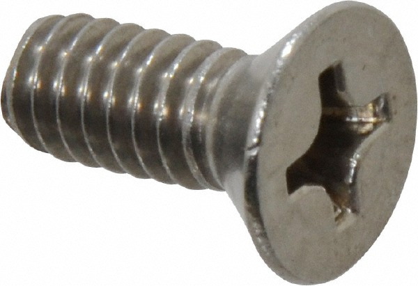 Value Collection - Machine Screw: 1/4-20 x 5/8" OAL, Flat Head ...