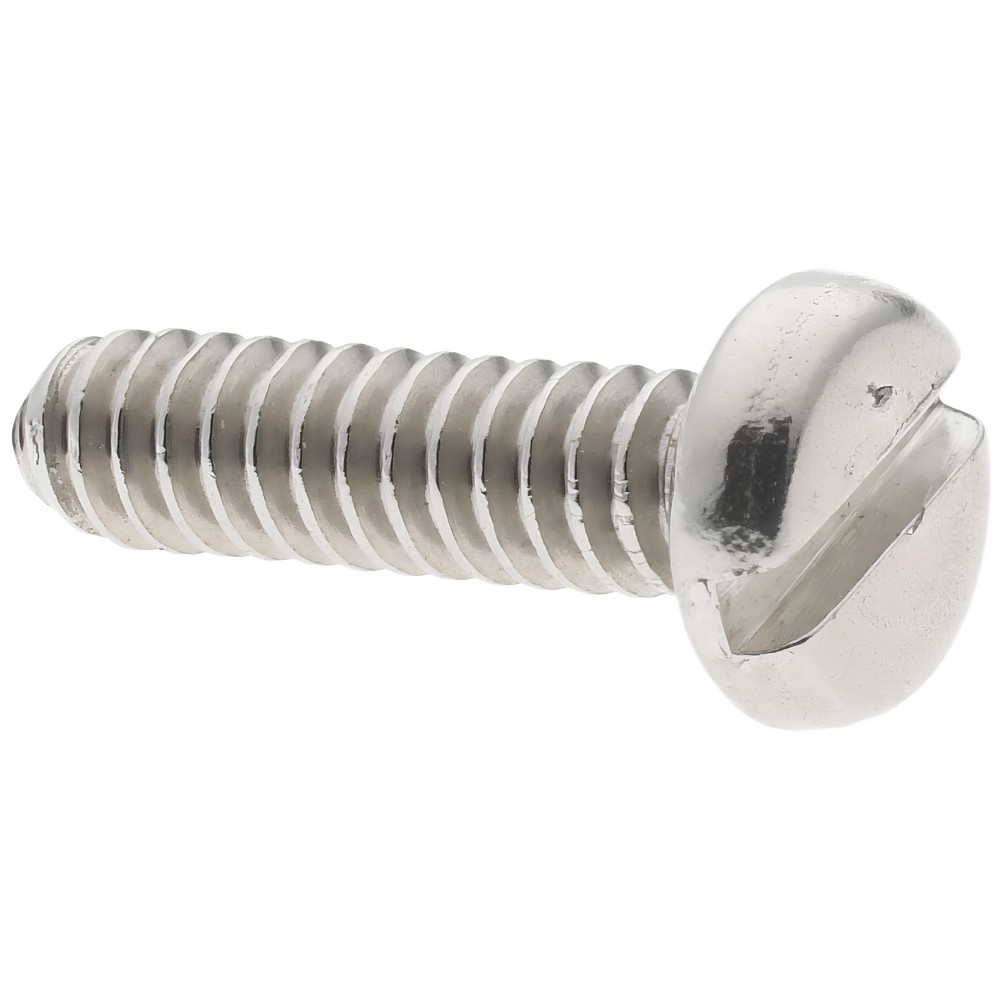 Value Collection - Machine Screw: #6-32, 1/2" Length Under Head, Pan ...