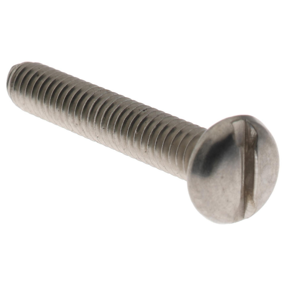 Value Collection - Machine Screw: #8-32, 1" Length Under Head, Pan Head ...
