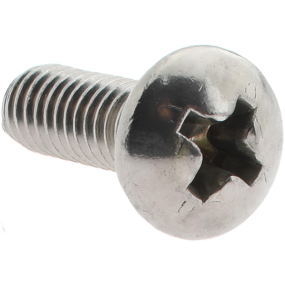 Value Collection - Machine Screw: #8-32, 1/2" Length Under Head, Pan ...
