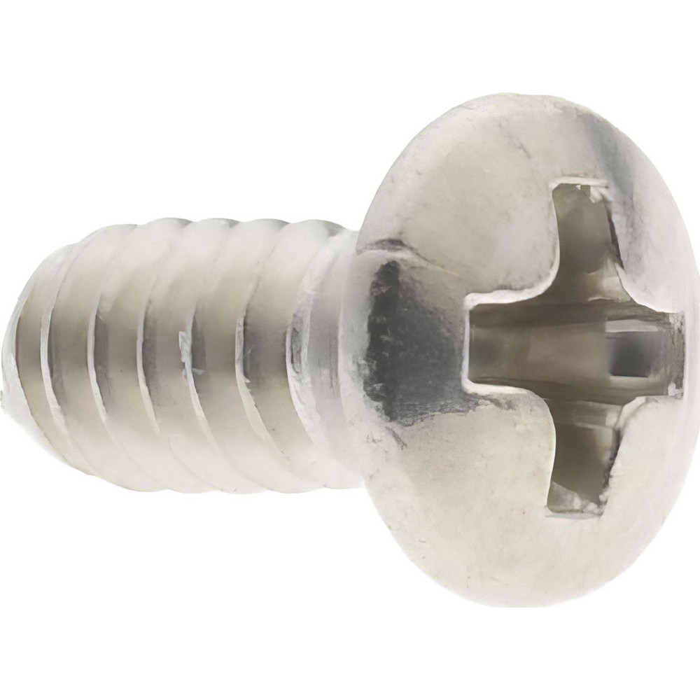 Value Collection - Machine Screw: #4-40, 1/4" Overall Length, Oval Head ...