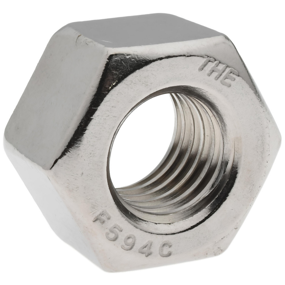 Value Collection - Heavy Hex Nut: 5/8-11, Grade 18-8 Stainless Steel ...