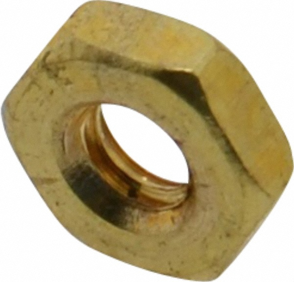 Value Collection - #10-24 UNC Brass Right Hand Machine Screw Hex Nut ...