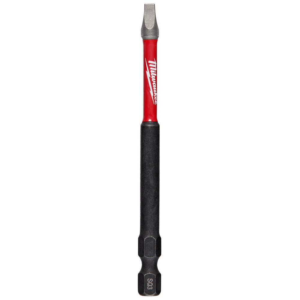 Milwaukee Tool - Impact Rated Square & Power Bit Bit: 1/4" Hex | MSC Direct