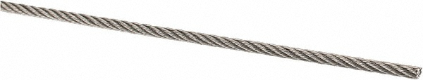 Lift-All - 1/16 Inch Diameter Stainless Steel Wire Rope - 67679142 ...