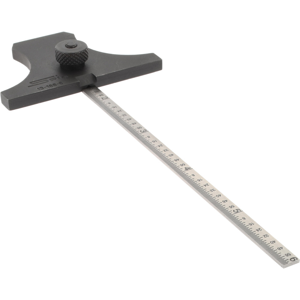 SPI - 0 to 6 Inch Rule Measurement Range, 30 to 60° Angle Measurement ...