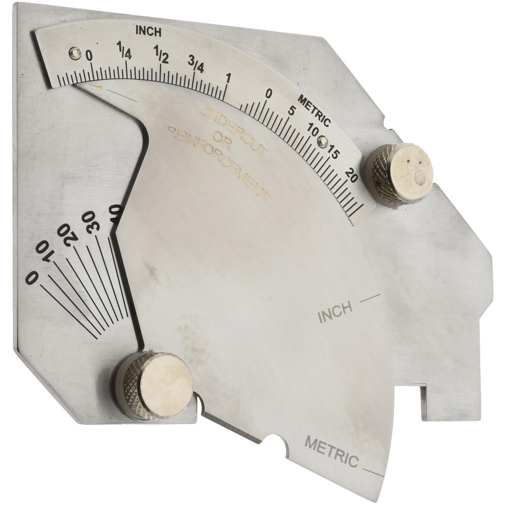 SPI - 1/8 to 3/4 Inch Stainless Steel Bridge Cam Gage | MSC Direct