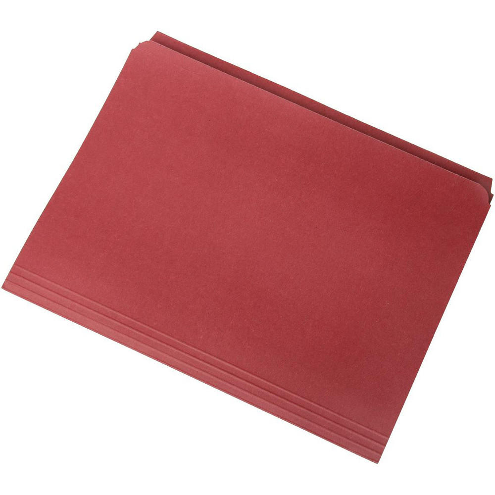 AbilityOne - STR LTR RED 100PK FILE FOLDER | MSC Direct
