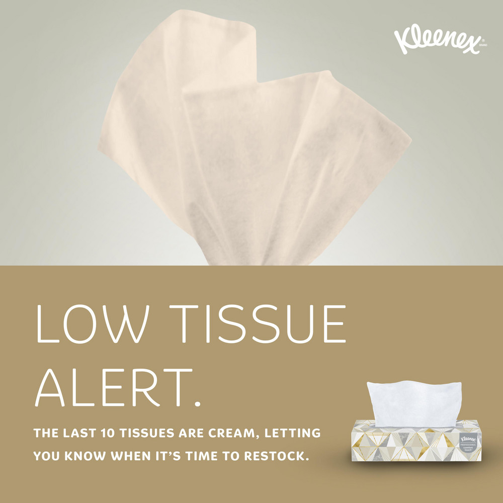Kleenex - Kleenex Facial Tissue for Business (21606), Flat Tissue Boxes ...