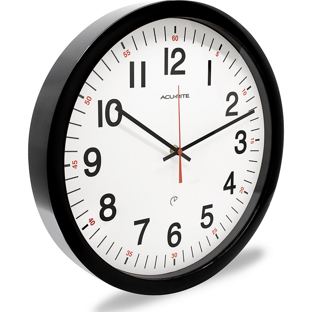 AcuRite - Clocks & Multi-Function Clocks: Type: Analog; Color: White ...