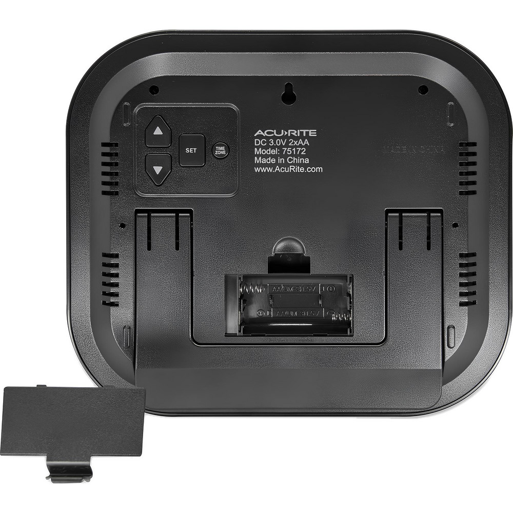 AcuRite - Clocks & Multi-Function Clocks: Type: Digital; Color: Black ...