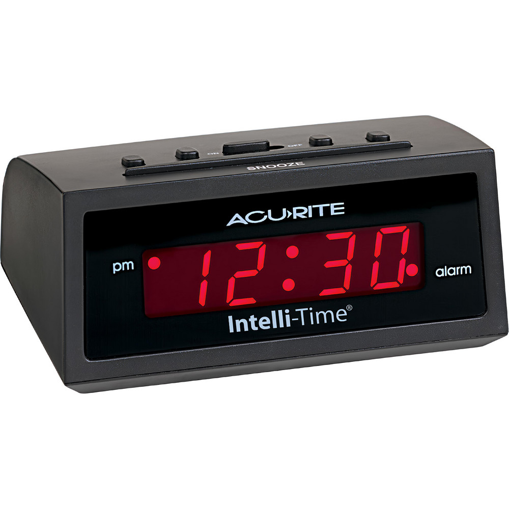 AcuRite - Clocks & Multi-Function Clocks: Type: Digital; Color: Red ...