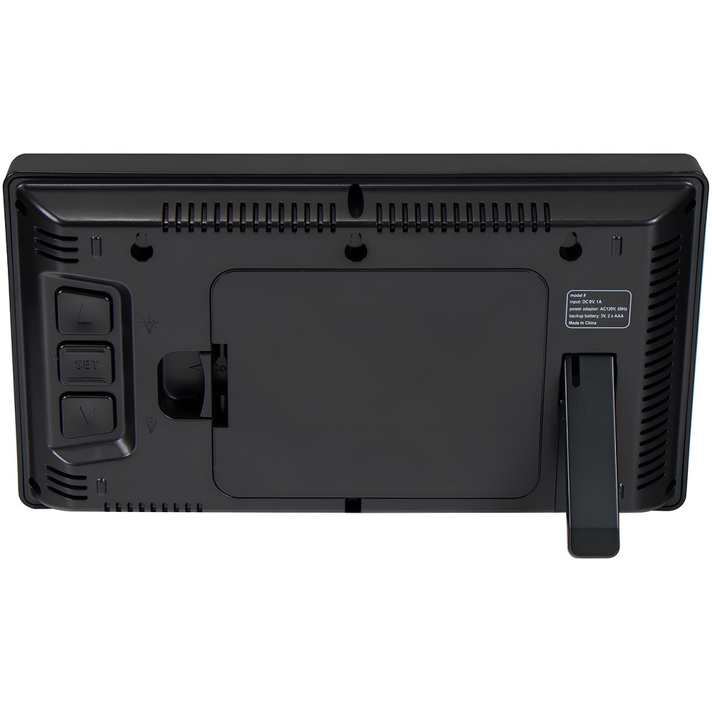 AcuRite - Clocks & Multi-Function Clocks: Type: Digital; Color: White ...