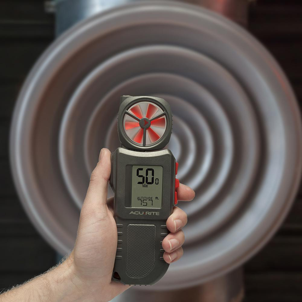 AcuRite - Airflow Meters & Thermo-Anemometers; Meter Type: Anemometer ...