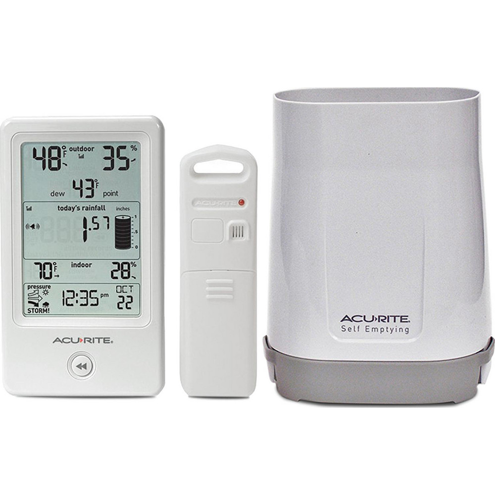 AcuRite - Rain Gauges: Thermometer: Yes; Magnifying: No | MSC Direct