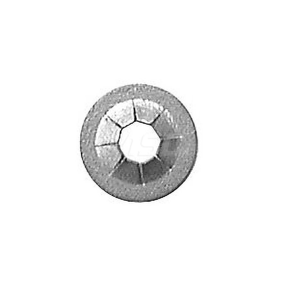 Au-Ve-Co Products - 7/16" OD, Spring Steel Push Nut | MSC Direct