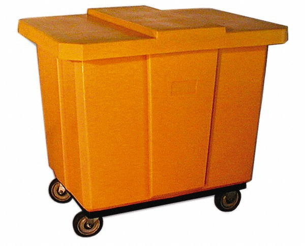 Bayhead Products - Gray Polyethylene Standard Telescoping Lid | MSC Direct