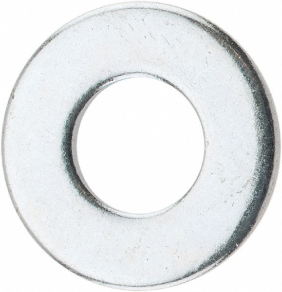 Value Collection - 1/4" Screw SAE Flat Washer: Steel, Zinc-Plated | MSC ...