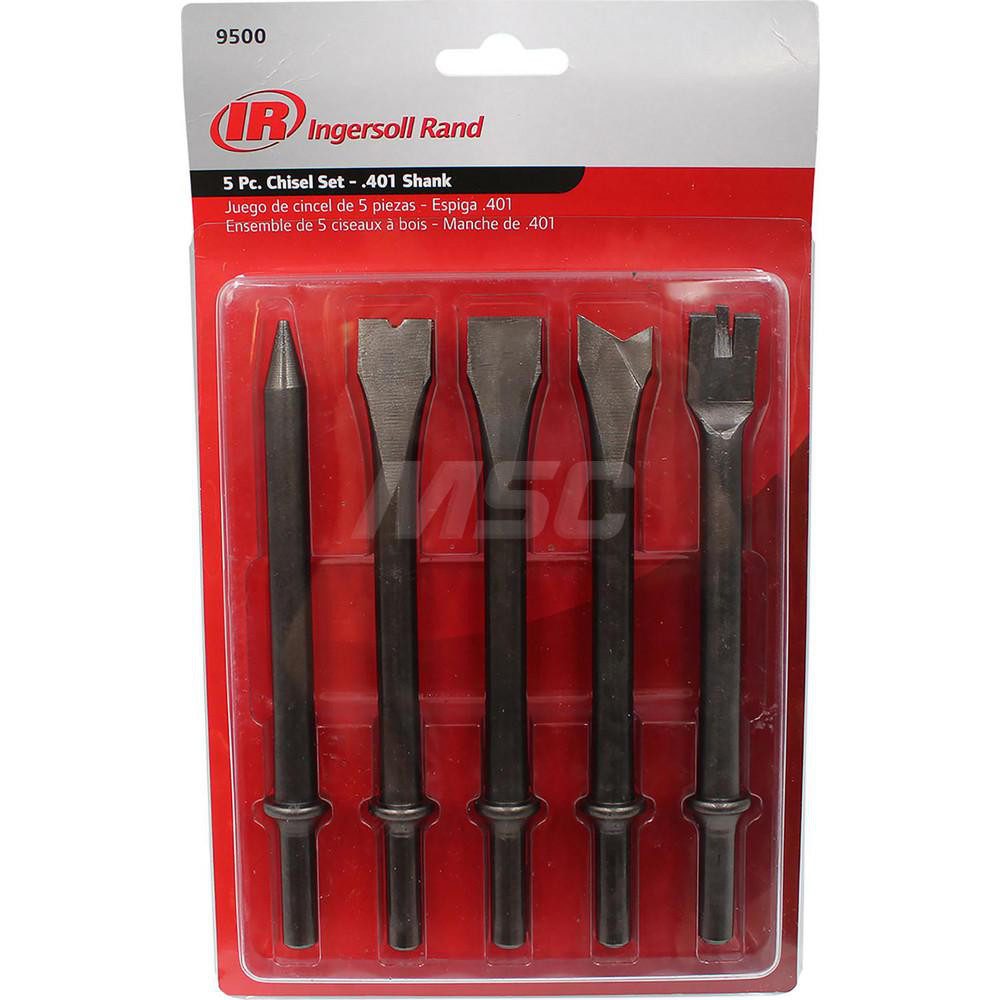 Ingersoll Rand - Hammer & Chipper Replacement Chisel: Chisel Set, 7" OAL | MSC Direct