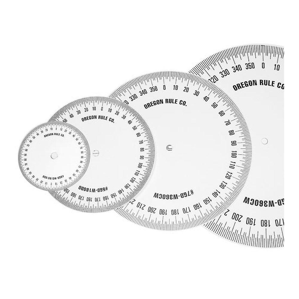 Made in USA - Graduated Dial Rules: Diameter (Inch): 6; Reading ...