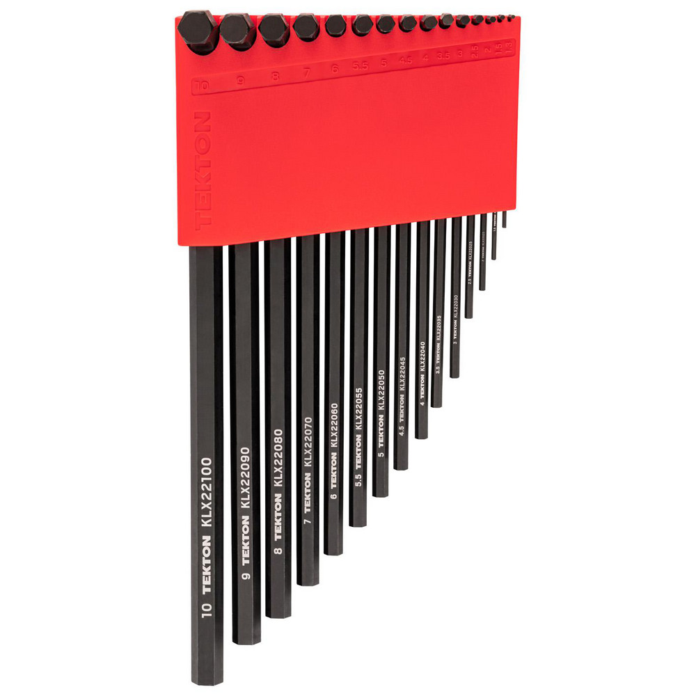 Tekton - Hex Key Sets: Tool Type: Hex L-Key Set; Handle Type: L-Key ...