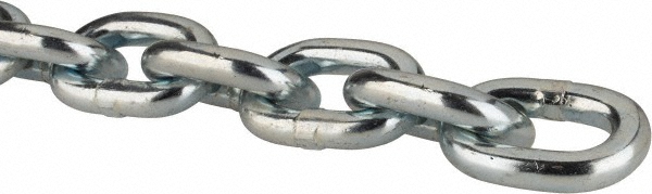 Peerless Chain - 3/8" Welded Proof Coil Chain | MSC Direct