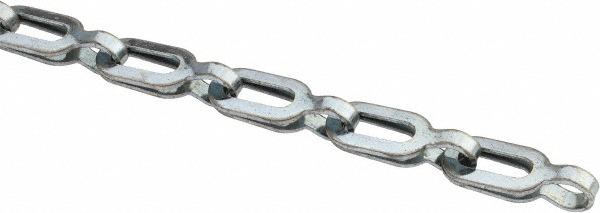 Made in USA - 0.028" Diam Steel Plumber's Safety Chain, Priced as 1 ...