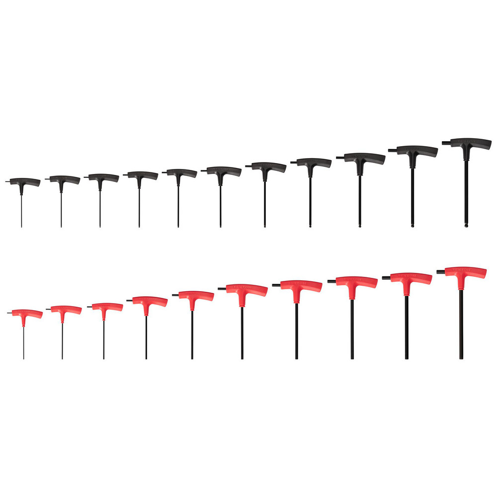 Tekton - Hex Key Sets: Tool Type: Hex T-Handle Key Set; Handle Type: T ...