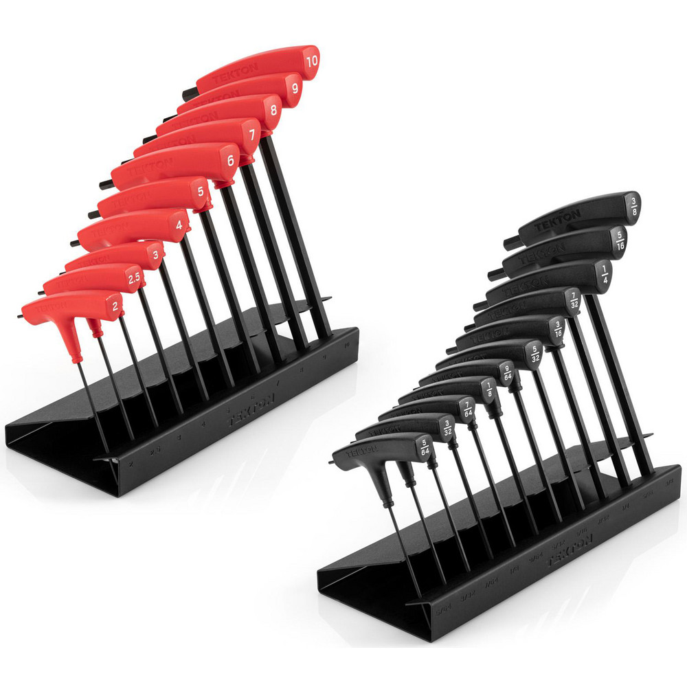 Tekton - Hex Key Sets: Tool Type: Hex T-Handle Key Set; Handle Type: T ...