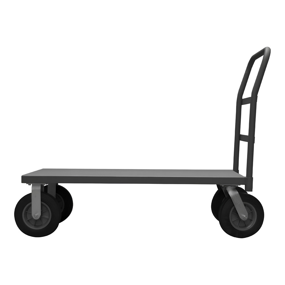 Durham - Platform Truck: Steel, 13-13/16" High, 72" Long, 30" Wide ...