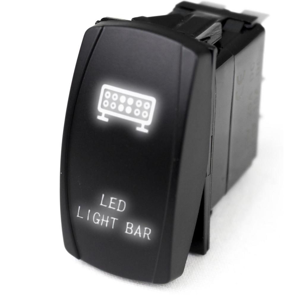 Race Sport - Automotive Switches: LED Light Bar Rocker Switch, 5, SPST ...