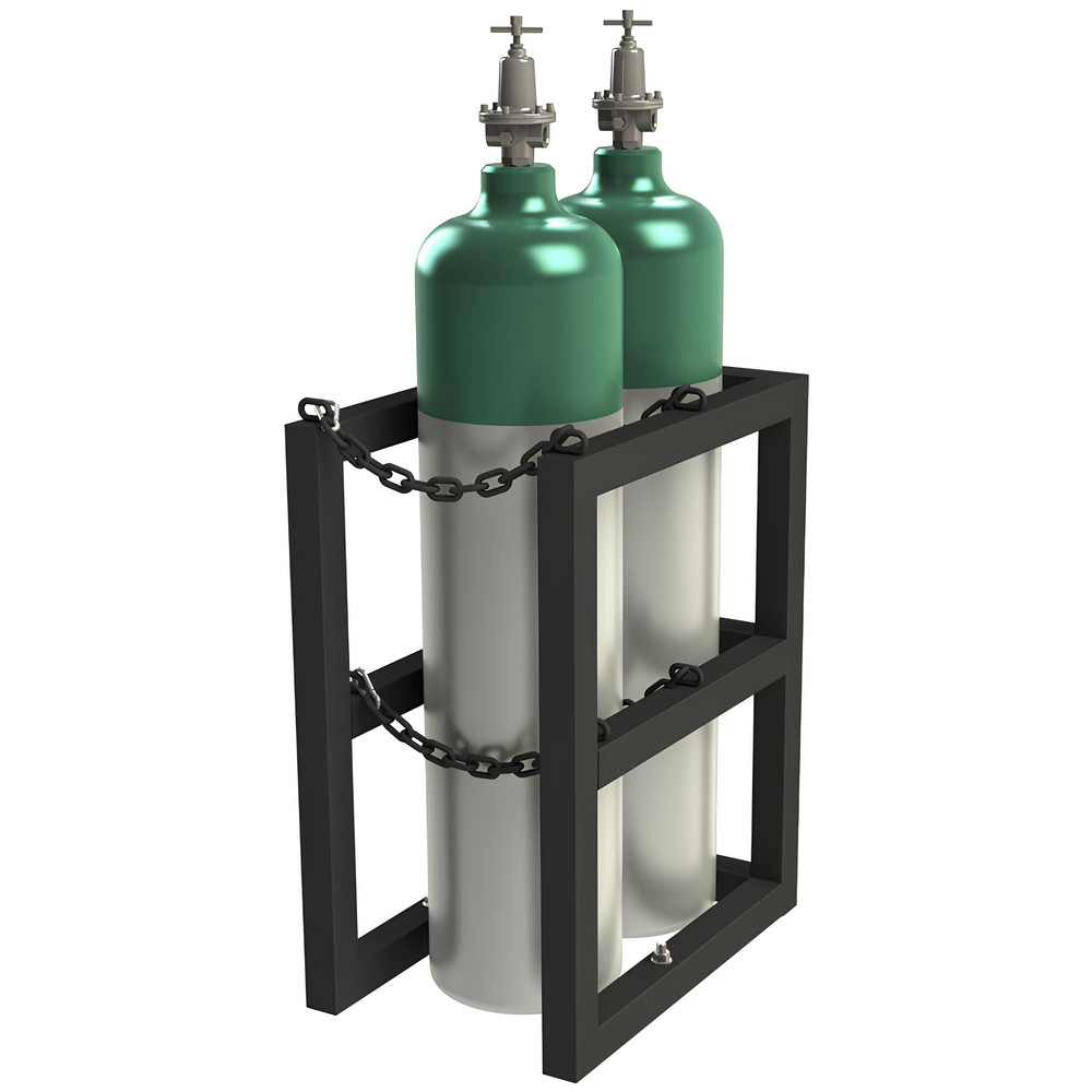 Durham - Gas Cylinder Carts, Racks, Stands & Holders: Two Cylinder ...