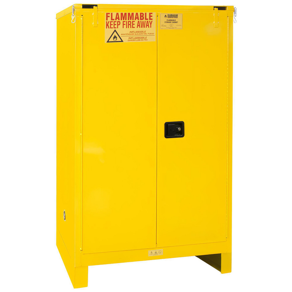 Durham - Flammable & Hazardous Storage Cabinets: 120.000 gal Drum, 2. ...