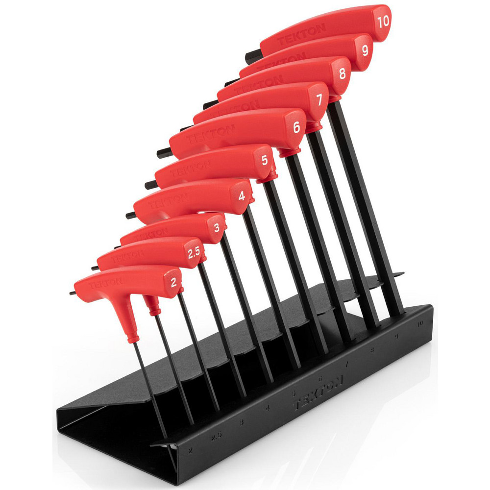 Tekton - Hex Key Sets: Tool Type: Hex T-Handle Key Set; Handle Type: T ...