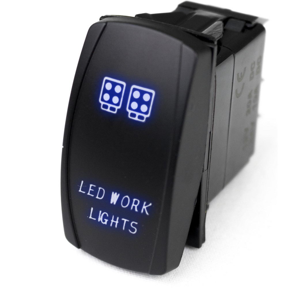 Race Sport - Automotive Switches: Switch Type: LED Work Lights Rocker ...