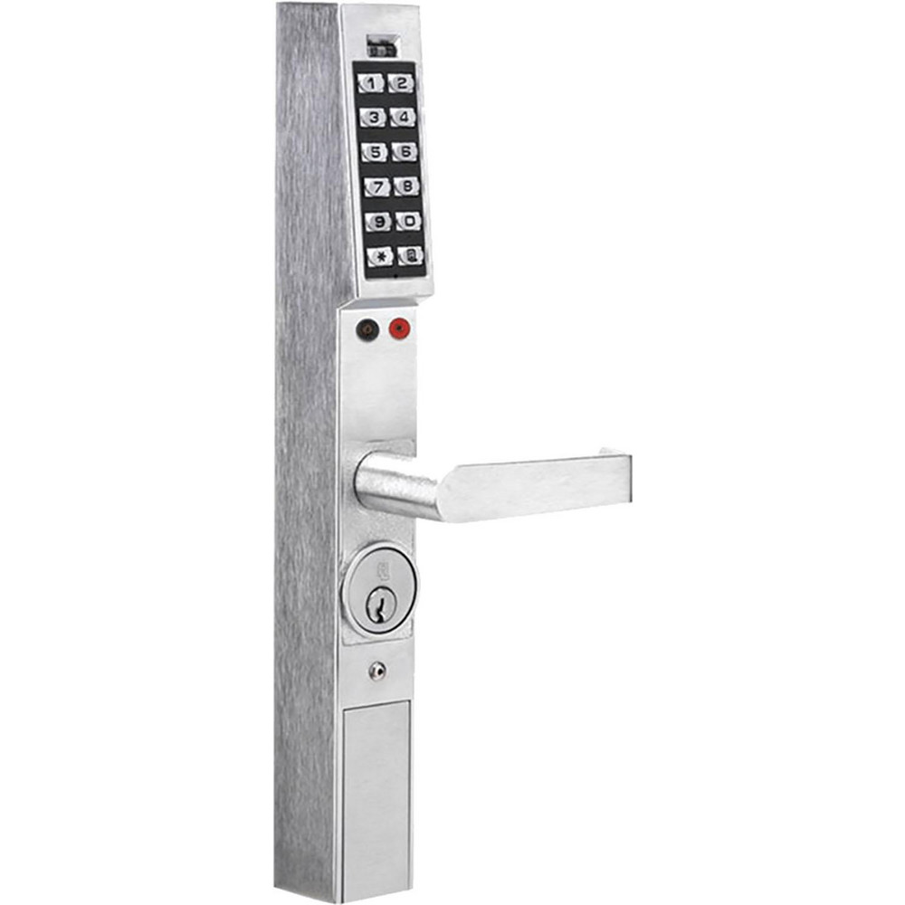Alarm Lock - Door Handle Trim: Trim Type: Narrow Stile Mortise Keypad ...