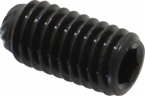 Unbrako - Set Screw: M5, 10.00 mm Overall Length, Knurled Cup Point ...