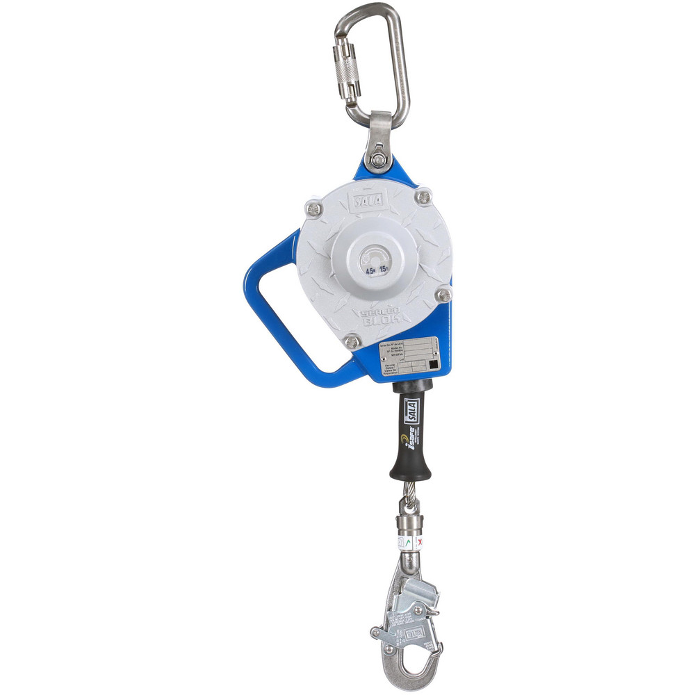 DBI-SALA - Self-Retracting Lifeline: 420 lb Capacity, 15.00' Lifeline ...
