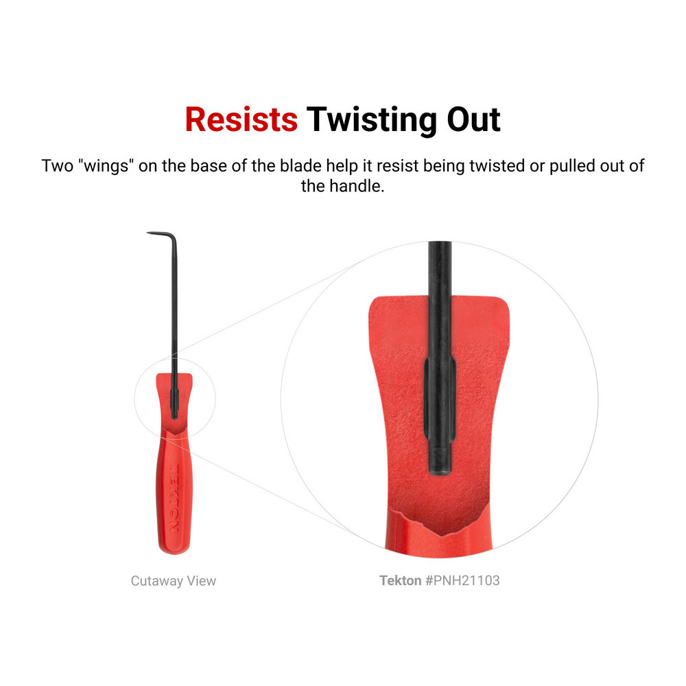 Tekton - Scribe & Probe Sets: Hook & Pick Set, None, Steel | MSC Direct