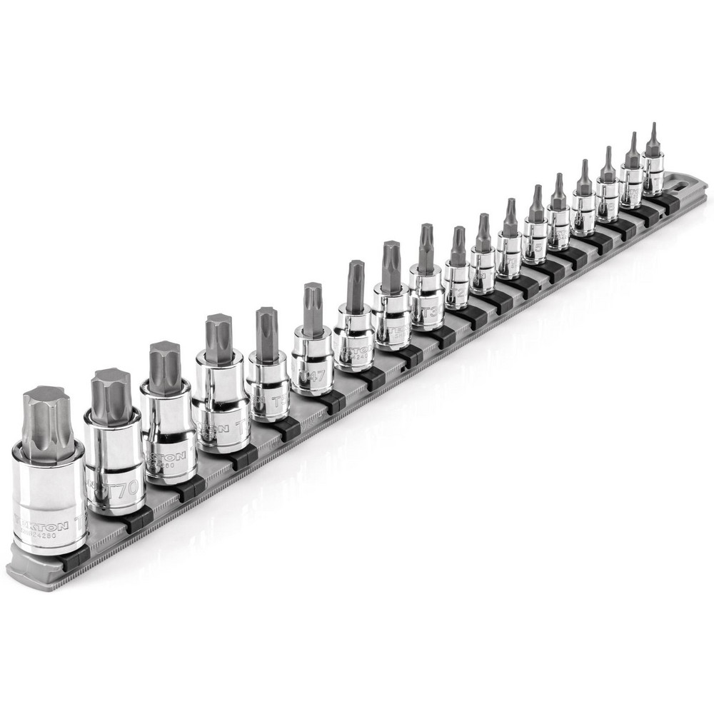 Tekton - Hex & Torx Bit Socket Sets: Set Type: Torx Bit | MSC Direct