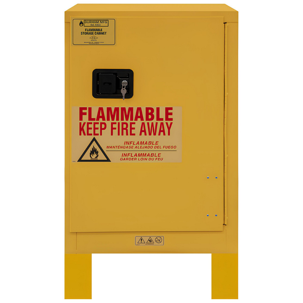 Durham - Flammable & Hazardous Storage Cabinets: 12.000 gal Drum, 1.000 ...