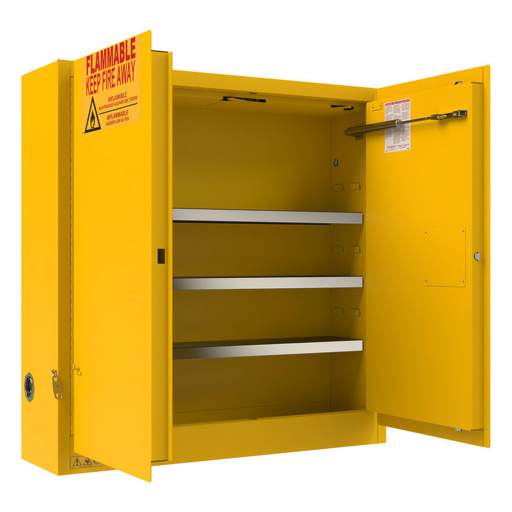 Durham - Flammable & Hazardous Storage Cabinets: 24.000 gal Drum, 2.000 ...