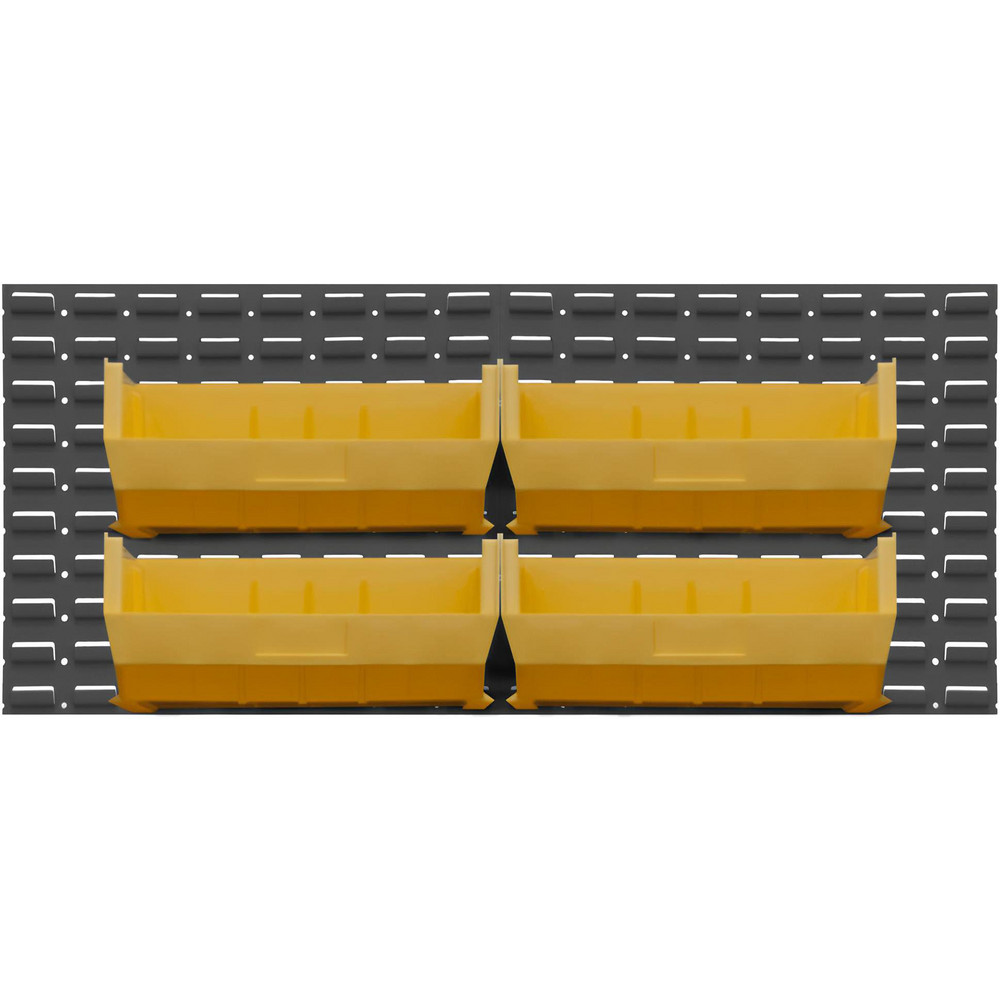 Durham - Pick Racks: Wall Mountable, Louvered Panel, Hook-On, Yes | MSC ...