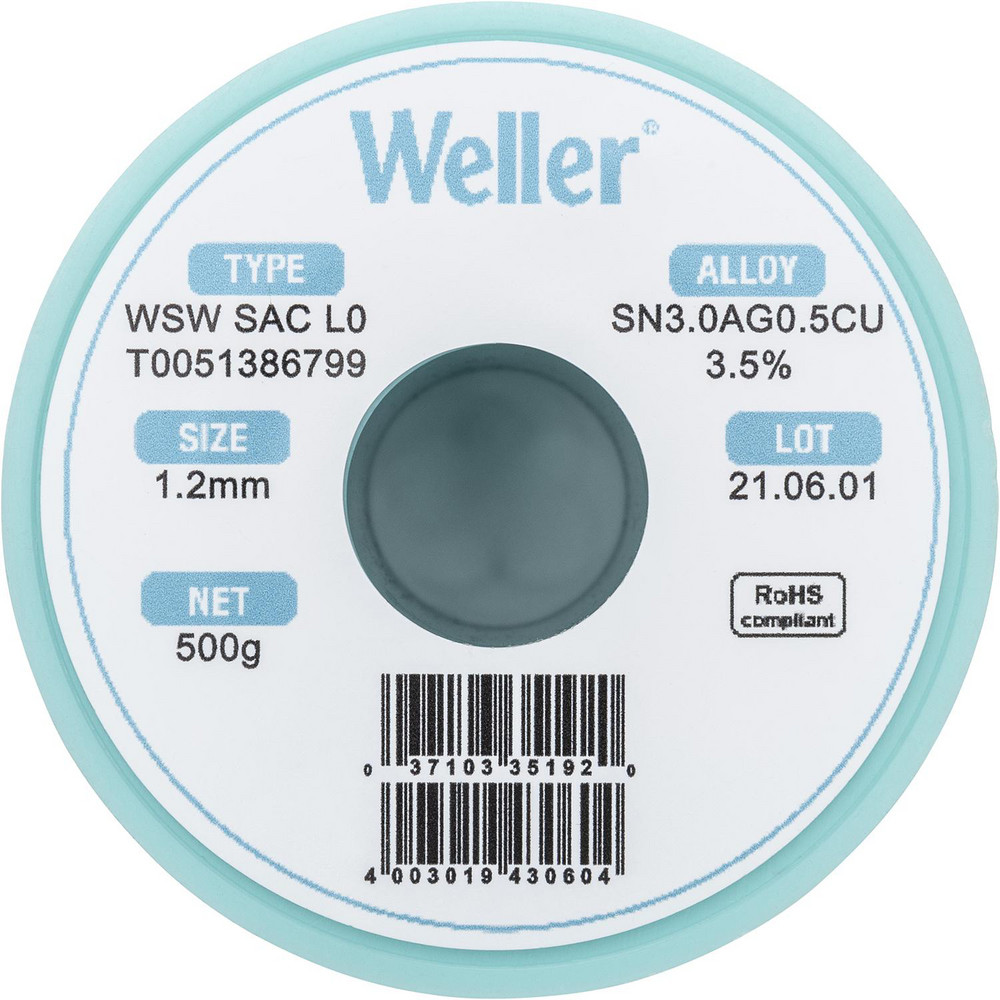 Weller - Solder; Solder Type: Lead Free; Material: Alloy; Container ...