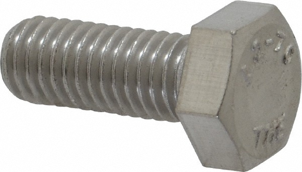 Value Collection - M8x1.25mm Metric Coarse, 20mm Length Under Head Hex ...