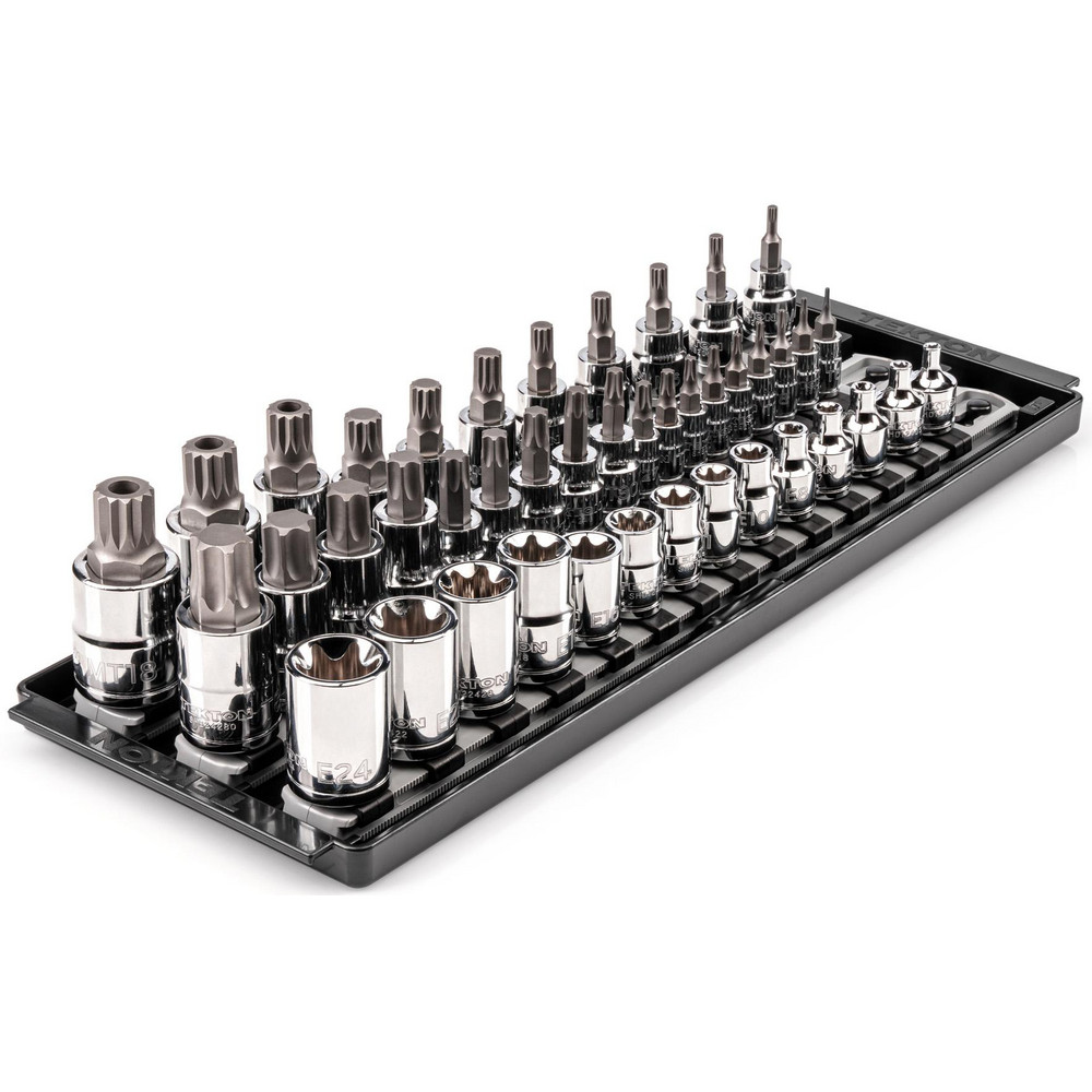 Tekton - Socket Set: External Torx, 43 Pc, 1/4" Drive, T6 to T80 | MSC ...