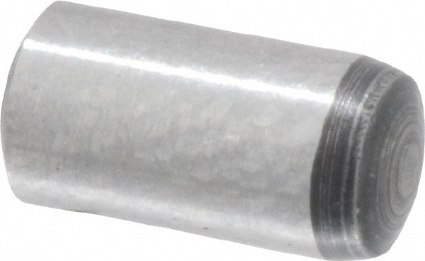 Value Collection - Dowel Pin: 3.00 mm Dia, 6.00 mm OAL, Alloy Steel, Grade 8, Bright/Uncoated ...