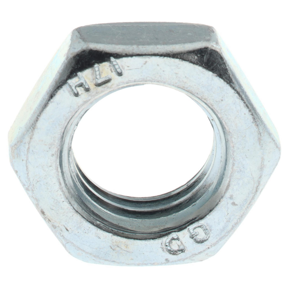 Value Collection - Jam Nut: M16x2, Grade 2H Steel, Zinc Finish | MSC Direct