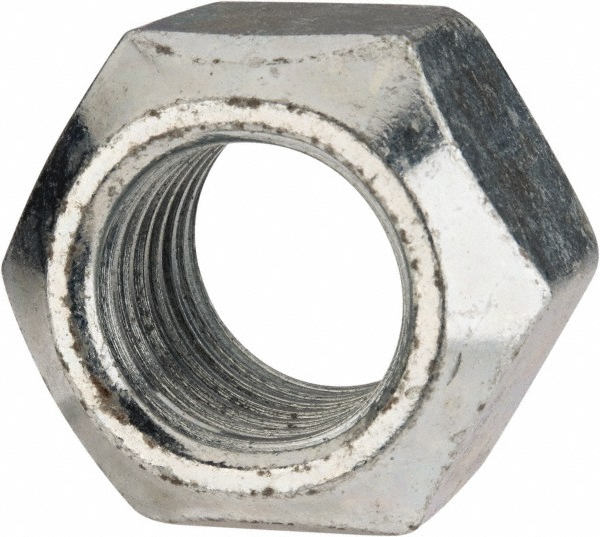 Value Collection - Hex Lock Nut: Distorted Thread, Grade 8 Steel, Zinc ...