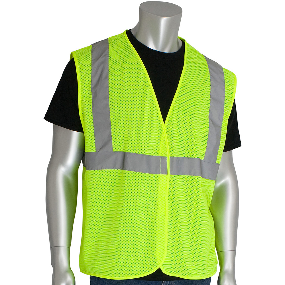 PIP - High Visibility Vest: 3X-Large, Surveyor's Vest, ANSI Class 2 ...